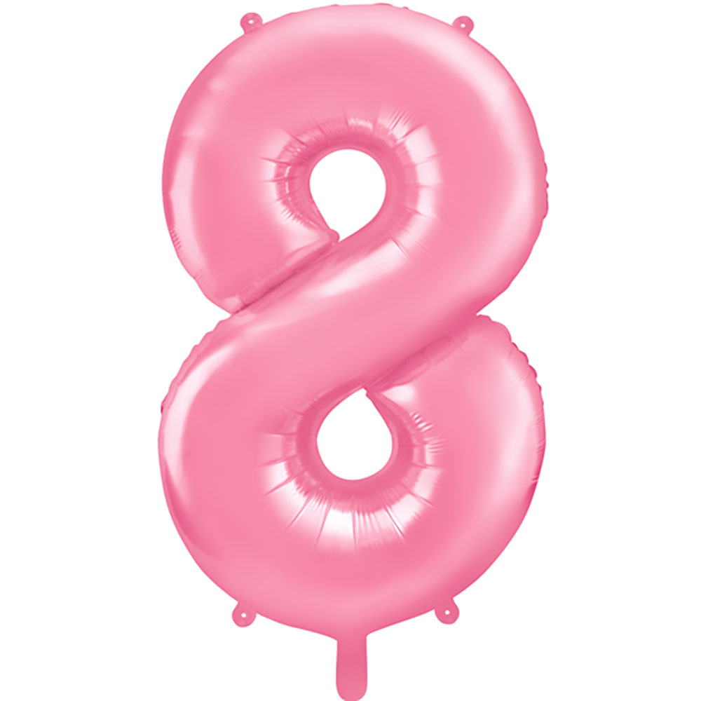 Zahl 8 Ballon aus Folie | BALLOON FANTASY - Partyboutique